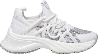 Pinko Pinko, Femme, Chaussures, Multicolore, Taille: 37 EU Baskets en cuir et n&eacute;opr&egrave;ne