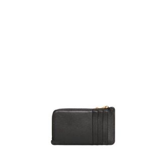 Loewe Porte-cartes et monnaie Knot en cuir de veau nappa brillant