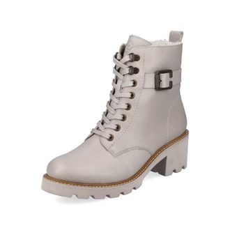 Remonte Damen Schn&uuml;rstiefeletten D0A74, Frauen Stiefeletten,lose Einlage,uebergangsschuhe,uebergangsstiefel,Chukka Boots,schn&uuml;rboots,beige (60),41 EU