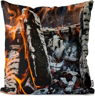 Void Watches Lagerfeuer Grillen Kamin Kissenbezug Kissenhülle Sofakissen Kissen Deko Outdoor-Kissen Dekokissen, Kissen Größe:40 x 40 cm