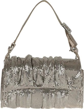 Benedetta Bruzziches Femme, Sacs, Gris, Taille: ONE Size Iris Morning on Canvas