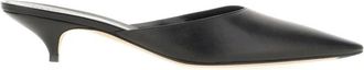 The Row Femme, Chaussures, Noir, Taille: 36 EU Liisa Kitten Pointed Mules