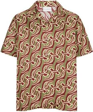 Dr&ocirc;le de Monsieur Chemise manches courtes jacquard Maillon