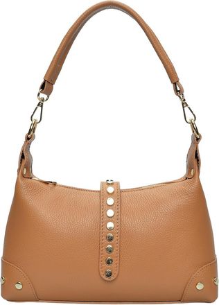 Anna Luchini Braun Rindsledertasche