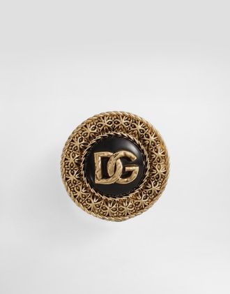 Dolce & Gabbana Ohrclips Like A Virgin - Frau Bijoux Gold Metall Onesize