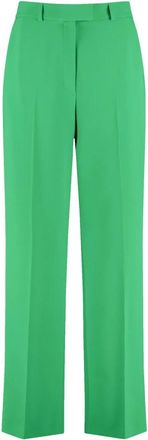Taifun Femme, Pantalons, Vert, Taille: 44 FR Pantalon large &eacute;l&eacute;gant