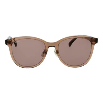 Max Mara Womens Brown Acetate Sunglasses