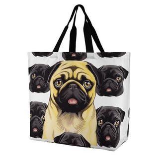 Generic Carlin Noir Et Jaune Sac Cabas Imperm&eacute;able Sacs D&eacute;contract&eacute; Sac Fourre-Tout Pour Plage Gym Quotidienne