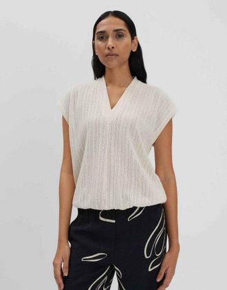 someday Sweatshirt UBECCA Regular in zarter Strickoptik
