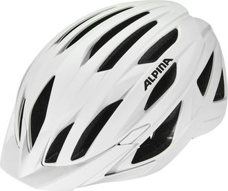 Alpina Delft MIPS - Sicherer, Leichter & Individuell Anpassbarer MIPS Fahrradhelm f&uuml;r Erwachsene, optimaler Schutz durch MIPS, White matt, M (51-56 cm)
