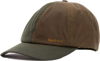 Barbour Damen Cap aus gewachster Baumwolle mit Label-Stickerei in