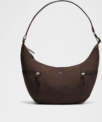 lululemon L&auml;ssige Umh&auml;ngetasche 6 L - Gr&ouml;&szlig;e 6 l in Walnut Crunch