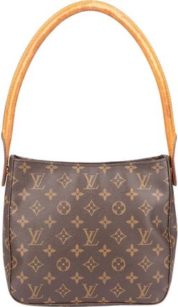 Louis Vuitton Crossbody Bags - Louis Vuitton Canvas Monogram Looping MM Shoulder - Gr. unisize - in Braun - f&uuml;r Damen