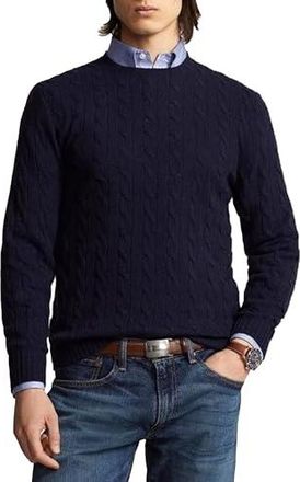 Generic Pull en tricot torsad&eacute; pour homme - Coupe ajust&eacute;e - Col rond - Pull d&eacute;contract&eacute; &agrave; manches longues, C5, XXL