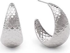 Singularu Boucles dOreille Mermaid. Acier. Bijoux pour Femme