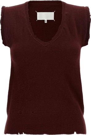Maison Margiela Gilet - Bordeaux