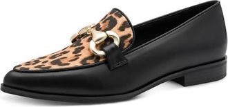 Marco Tozzi 2-24216-45 Pantoufles pour Femme - Noir/léopard - Taille 37 EU, Noir/léopard, 37 EU