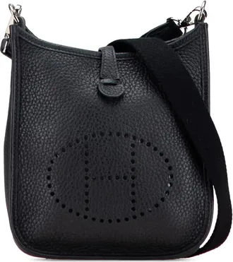 Hermès sac à bandoulière Clémence Evelyne TPM (2021) - Noir