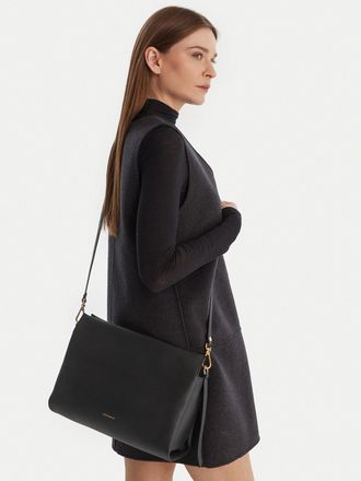 Coccinelle Handtasche Coccinelle M250 Boheme Grana Double E1 M50 19 02 01 Schwarz