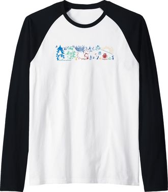 Moomin Color Wintersportspiele Raglan