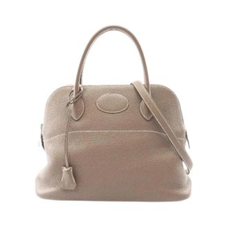 Herm&egrave;s Pre-owned Bolide 31 Kalbsleder Handtasche - - Pre-owned - Damen - Beige - ONE SIZE