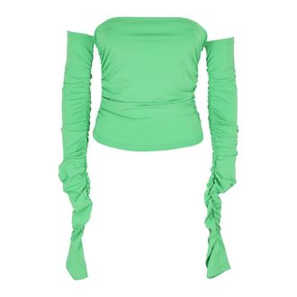 Andamane Linda Top - - Tops - Damen - Gr&uuml;n - XS