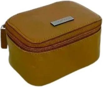 Gucci Portagioie Mini en cuir doccasion - Femme - Pre-owned - Brun - Taille: ONE Size