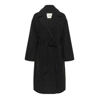 Soaked In Luxury SLRubie G&uuml;rtelmantel - - Coats - Damen - Schwarzk - L