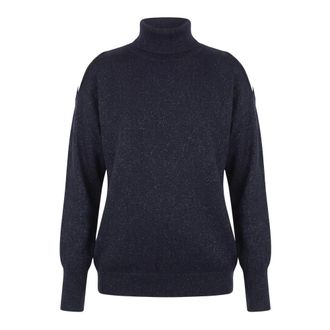 Jucca Col roul - Femme - Pulls - Bleu - Taille: 36 FR
