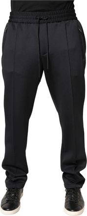 Dolce & Gabbana Homme, Pantalons, Noir, Taille: L Pantalon de jogging