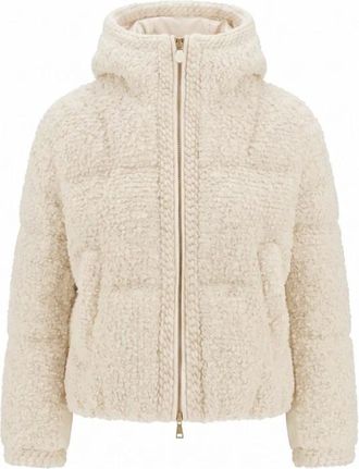 Moncler Doudoune Courte Cristallin - Femme - Vestes - Blanc - Taille: 38 FR
