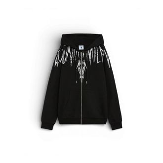 Marcelo Burlon Zip-Through-Hoodie - - Sweatshirts & Hoodies - Herren - Schwarzk - 2XL