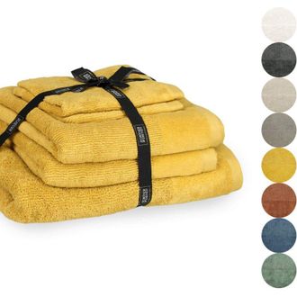 Sch&ouml;ner Wohnen Kollektion SCH&Ouml;NER WOHNEN Handtuch Set SENSE - 1 St&uuml;ck 50x100 cm, Gelb