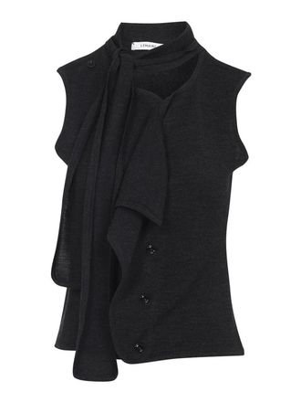 Christophe Lemaire Cardigan - Gris Foncé