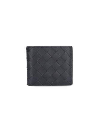 Bottega Veneta Bi-Fold Woven Wallet