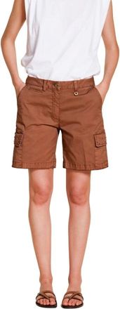 Mason's Femme, Shorts, Brun, Taille: 42 FR Chile Cargo Bermuda