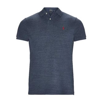 Ralph Lauren Homme, Tops, Bleu, Taille: XL Polo en coton