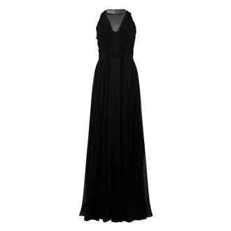 Alberta Ferretti Elegantes langes Kleid - - Dresses - Damen - Schwarzk - S