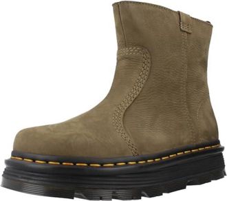 Dr. Martens Zebzag Rigger Bottines pour femme, Feuille dolive pour moi Leaf It To Me, 38 EU Étroit