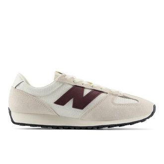 New Balance Unisex 471 in Beige/Wei&szlig;, Wildleder/Mesh, Gr&ouml;&szlig;e 35.5