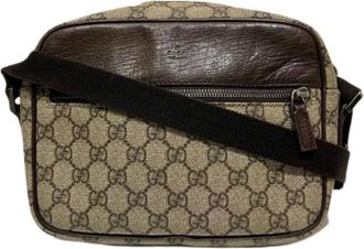 Gucci Sac Bandouli&egrave;re Pre-owned - Femme - Pre-owned - Beige - Taille: ONE Size