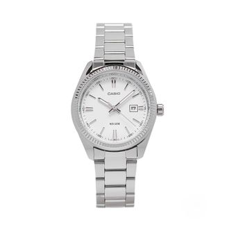 Casio Uhr Casio LTP-1302PD-7A1VEG Silberfarben