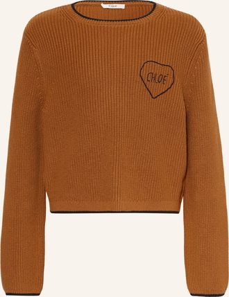 Chlo&eacute; Pullover braun