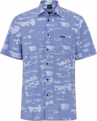 HUGO BOSS Homme, Chemises, Bleu, Taille: S Chemises