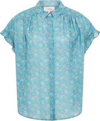 Xirena Blouse Noah Daisy Voile de Coton et Soie Xirena