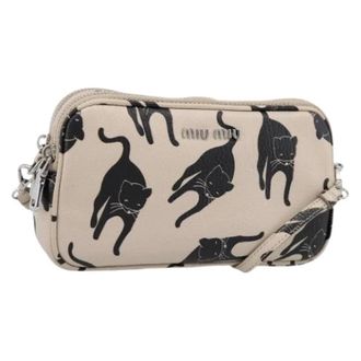 Miu Miu Pre-owned Shoulder Bag - - Pre-owned - Damen - Beige - ONE SIZE