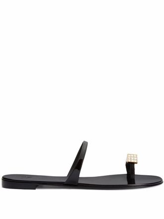 Giuseppe Zanotti sandales Dynamo Ring - Noir