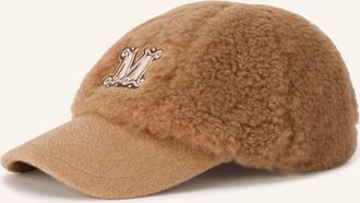 Max Mara Cap Modico Mit Kamelhaar braun