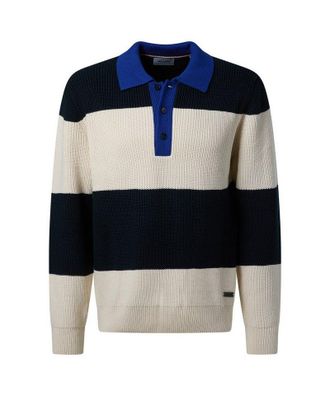 Pierre Cardin Strickpullover mit Polokragen