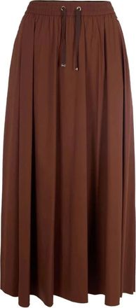 Herno Femme, Jupes, Brun, Taille: 38 FR Long Skirt
